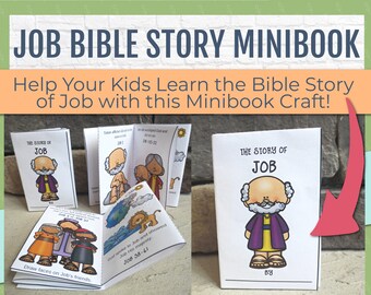 Job Activity Page, Story of Job Bible Lesson, Christian Homeschool ...