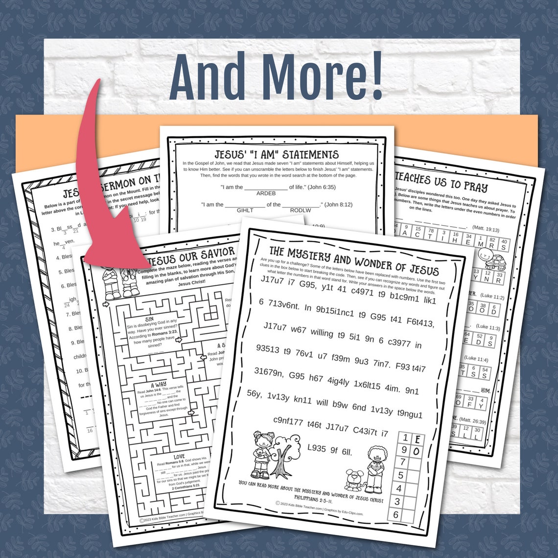 Easter Bible Activity Pages, Resurrection Sunday School Craft, Easter ...