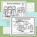 Jesus' Birth Activity Pages, Bible Preschool Sunday School Christmas ...