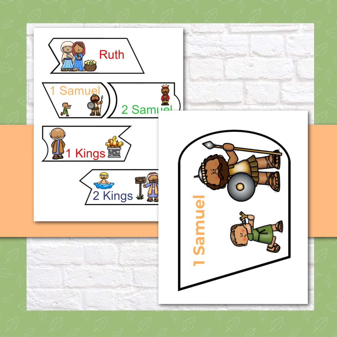Old Testament Books of the Bible Puzzle Bible Game for Kids - Etsy