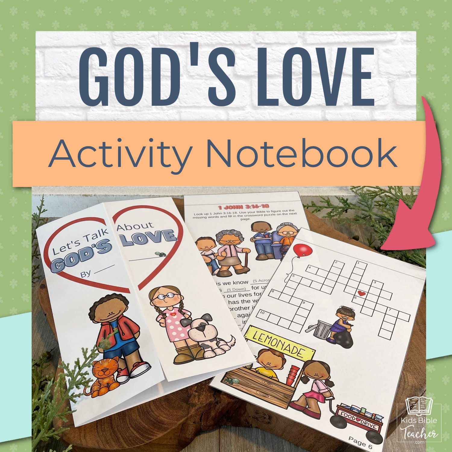 God's Love Bible Study for Kids, Valentine's Day Bible Church ...