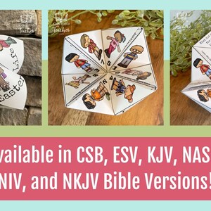 Easter Bible Craft Activity, Resurrection Sunday School Craft, Easter ...