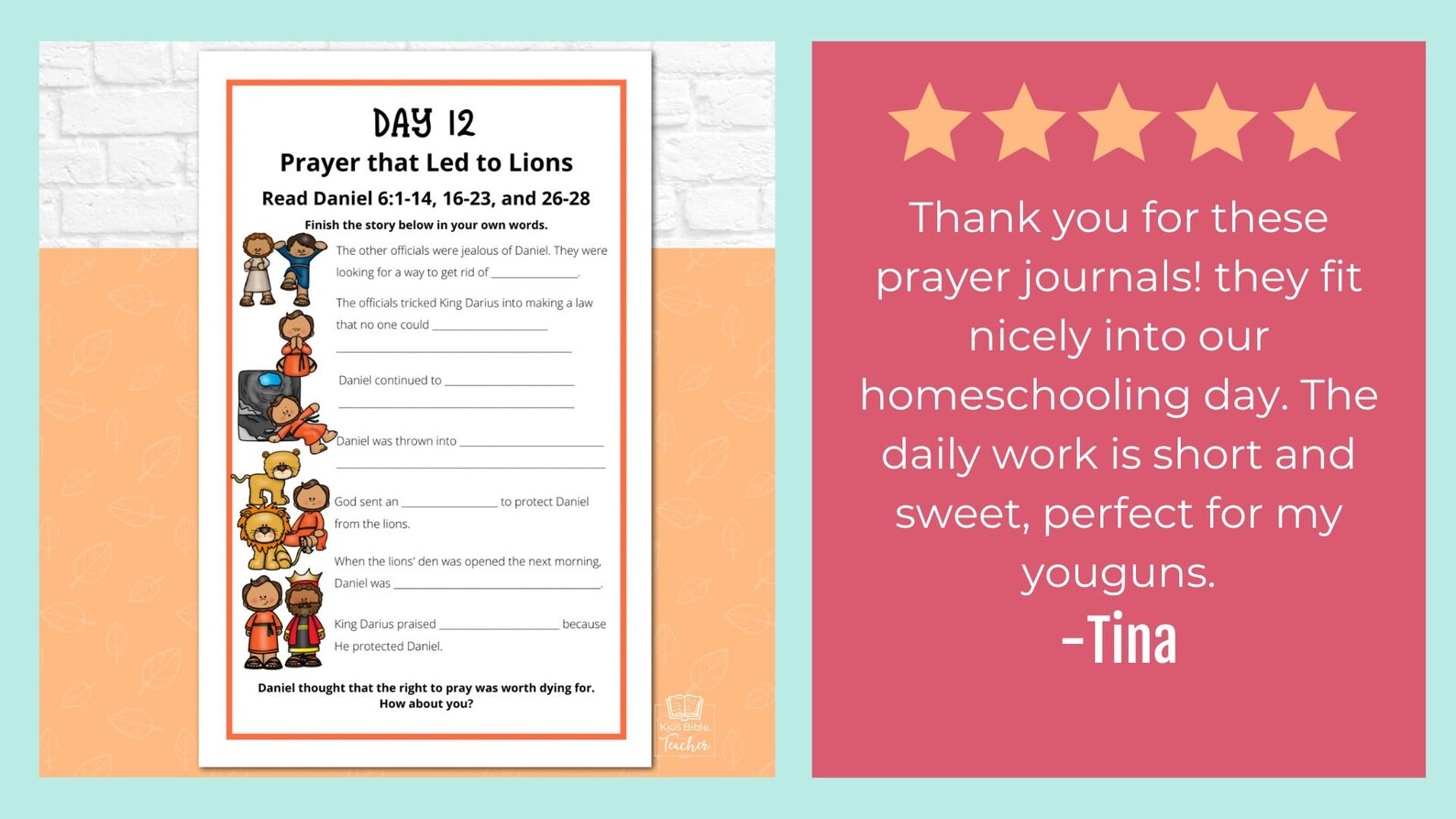 Prayer Journal Pages for Elementary Kids Sermon Notes Church Worship ...