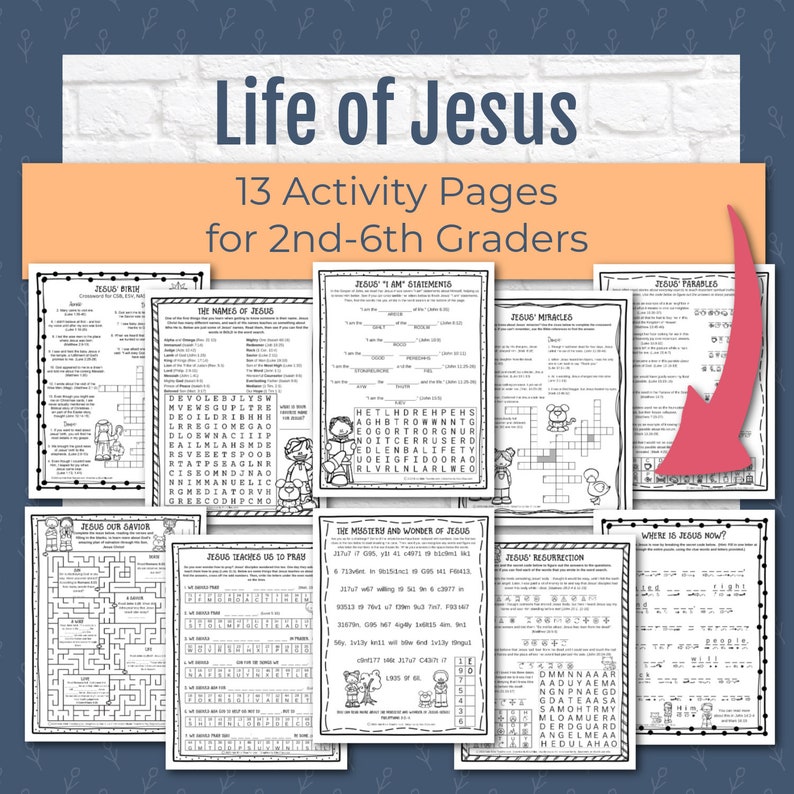 Easter Bible Activity Pages, Resurrection Sunday School Craft, Easter ...
