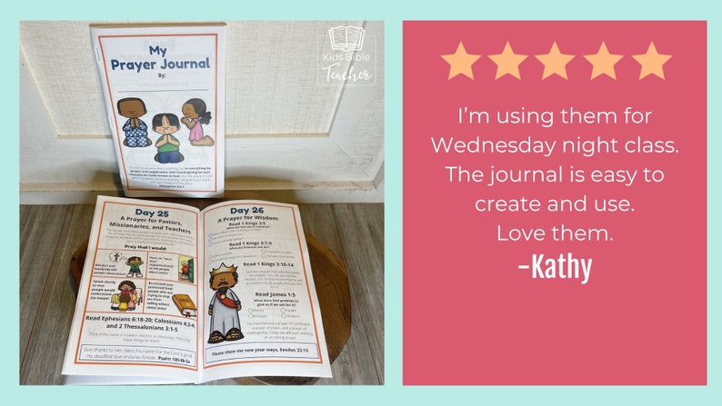 Prayer Journal Pages for Preschool Young Kids Sermon Notes Church ...
