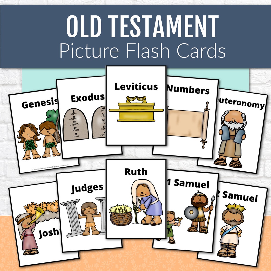 Old Testament Books of the Bible Games Bible Game for Kids - Etsy