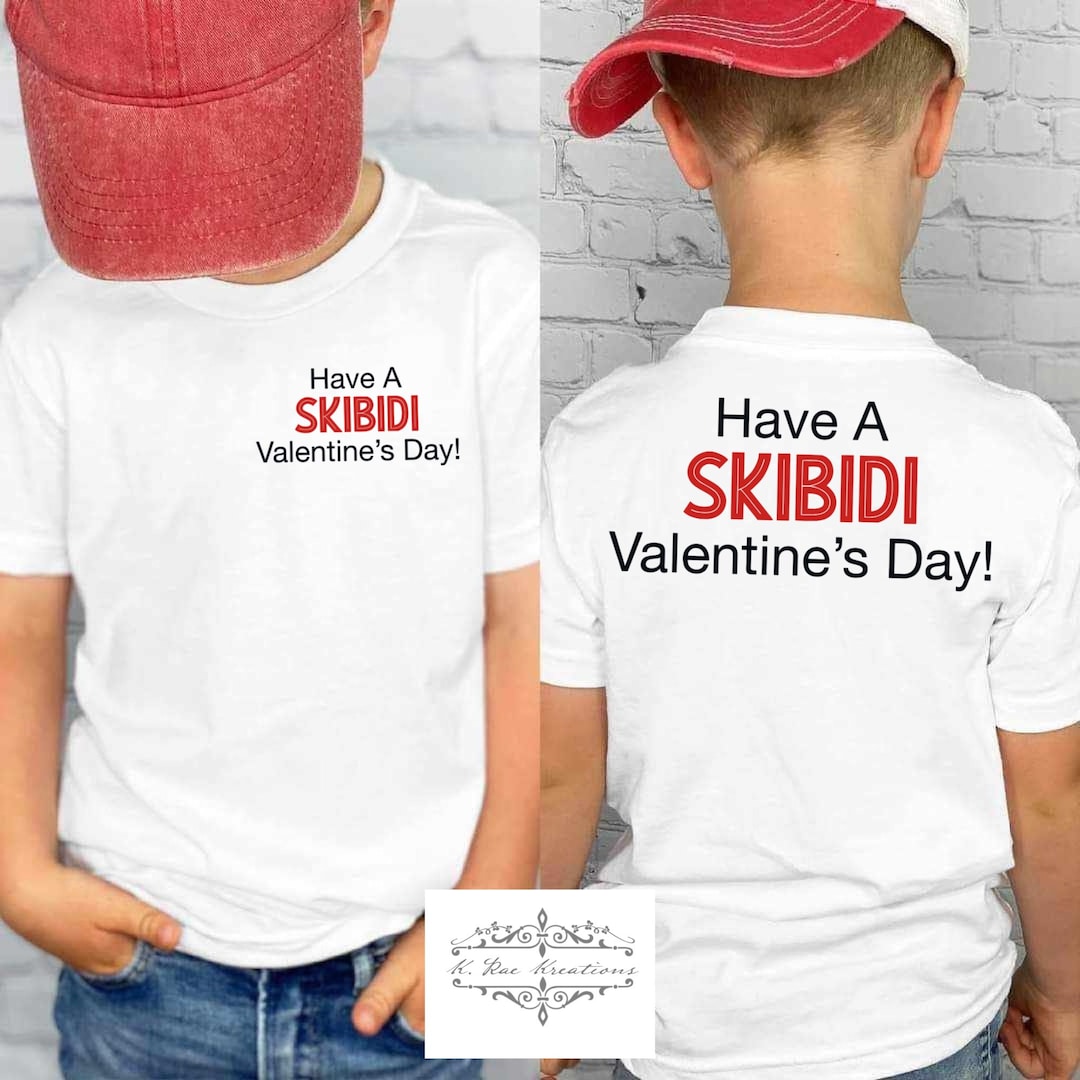 Have A Skibidi Valentine's Day PNG, Funny Valentine's Day Digital ...