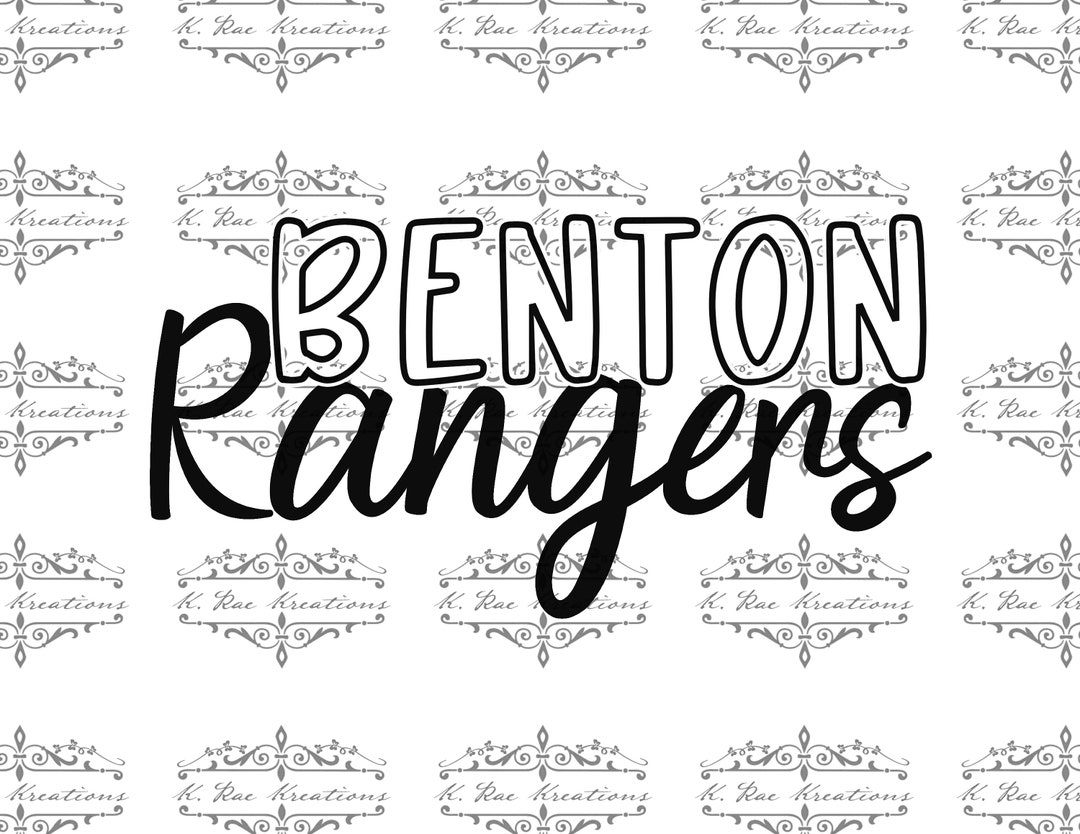 Benton Rangers PNG: Maroon and White Mascot (digital Download) - Etsy