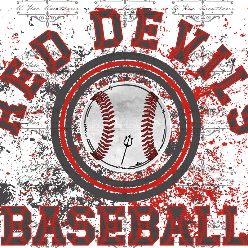 Red Devils Baseball Team - Etsy