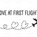 Love at First Flight PNG for Sublimation, Vacation Shirt Design for ...