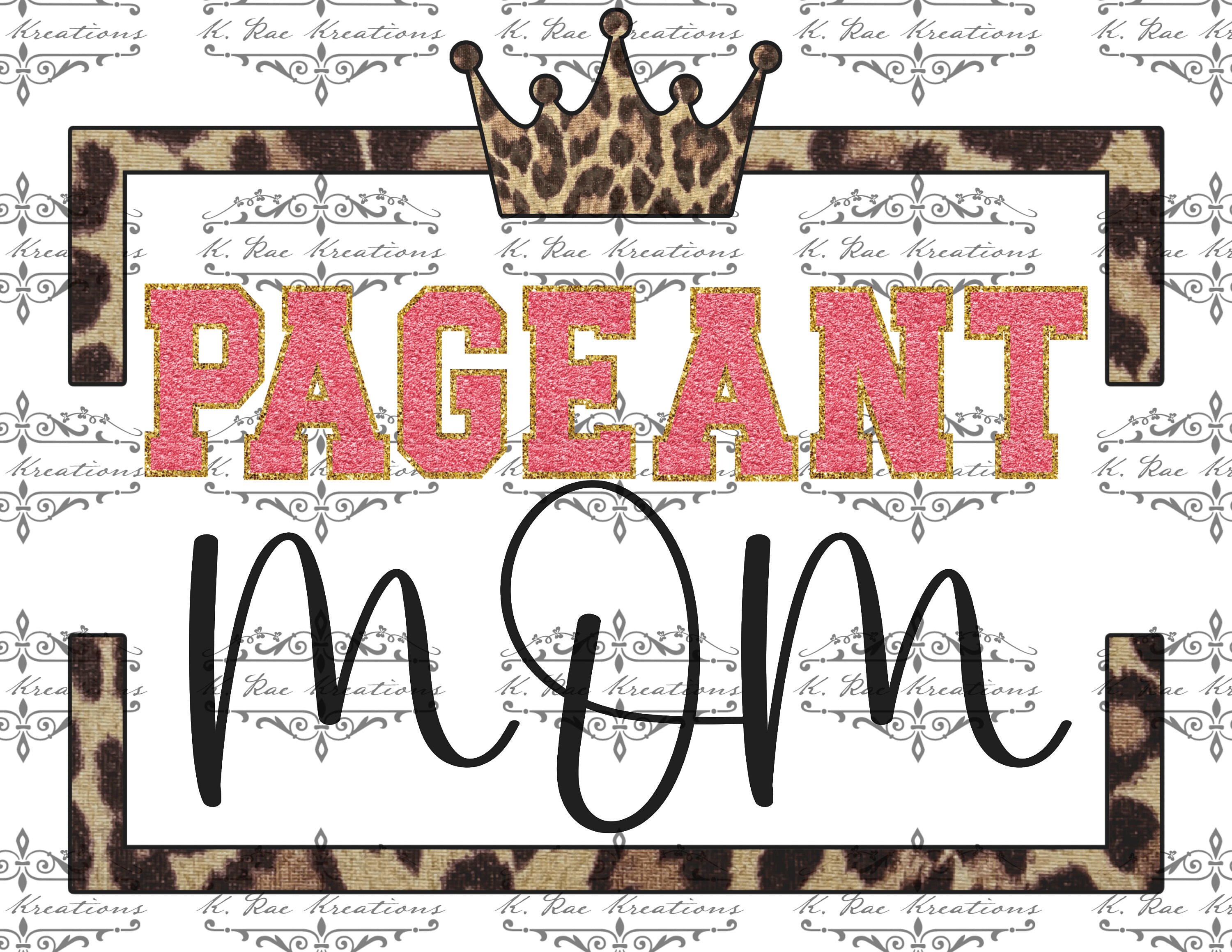 Pageant Mom Applique