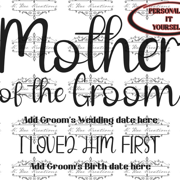 Mother of the Groom - Etsy