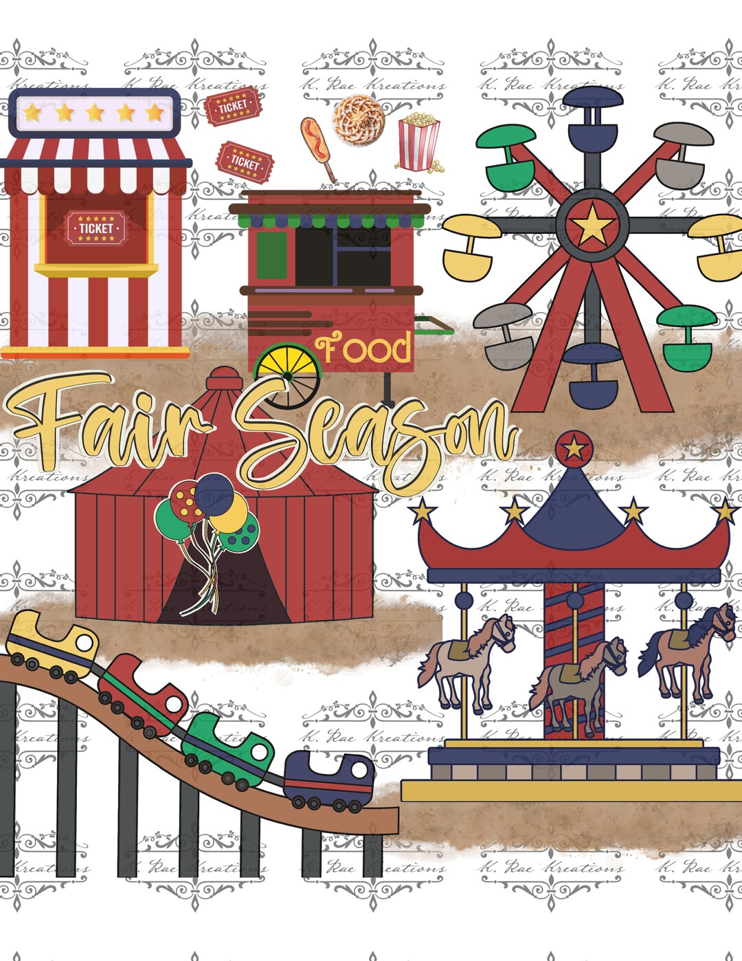 Fair Season PNG for Sublimation, County Fair Digital Download, Fair ...