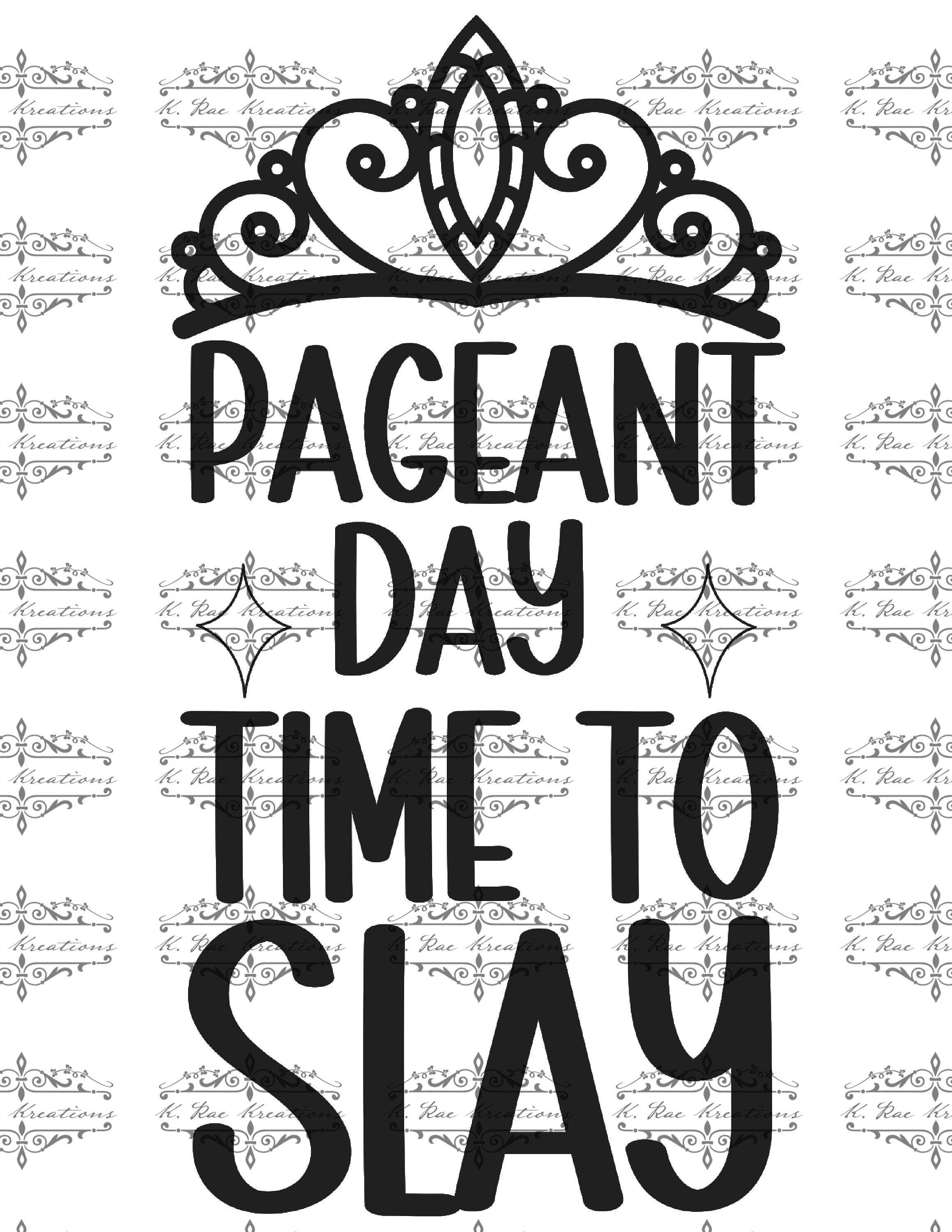 Pageant Timeline Clipart