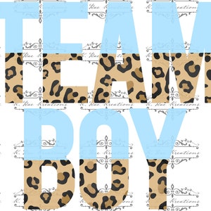 Team Boy PNG Digital Download for Sublimation | Baby Shower Digital ...