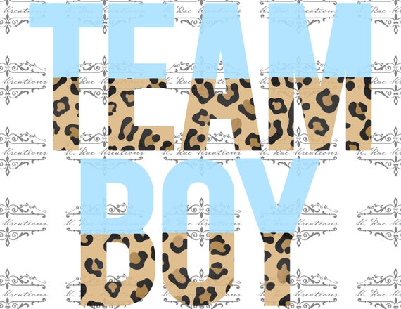 Team Boy PNG Digital Download for Sublimation Baby Shower | Etsy