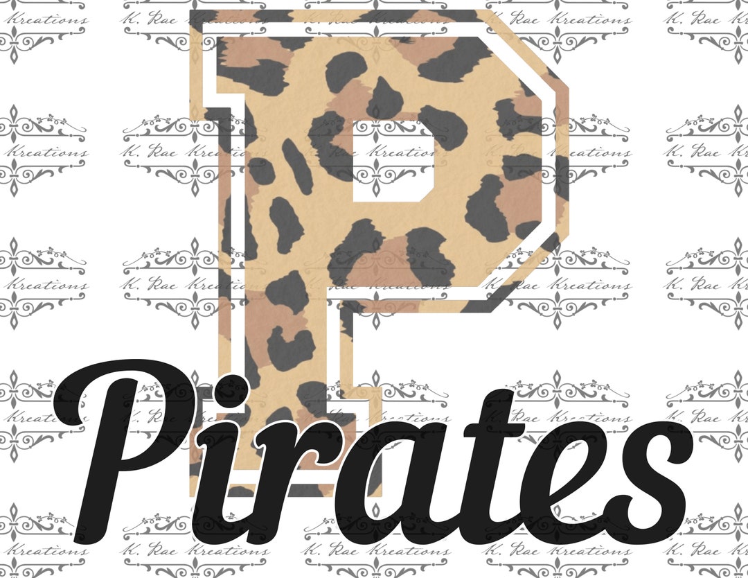 Leopard Pirates Mascot PNG: School Spirit Sublimation (digital Download ...