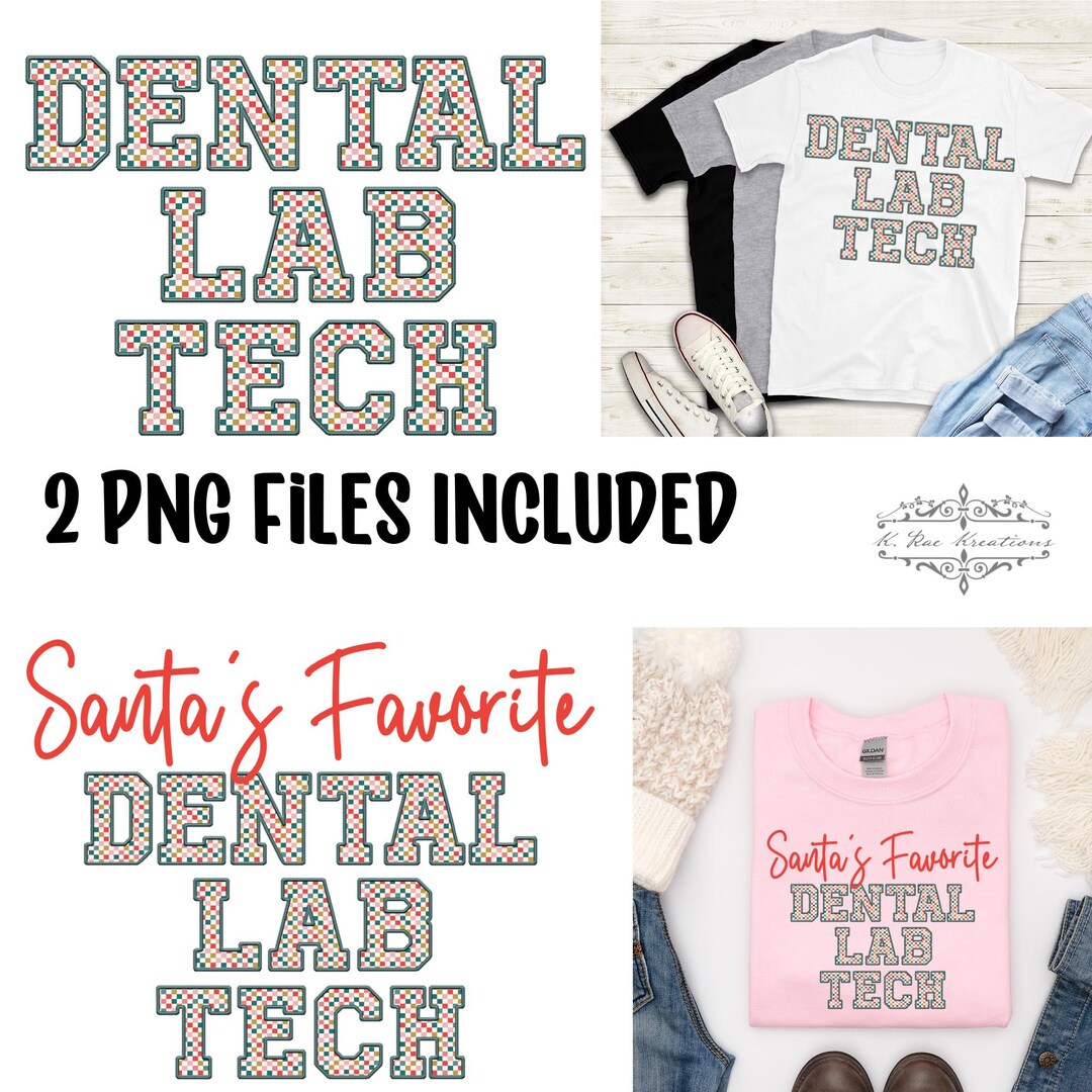 Dental Lab Tech PNG: Santa's Favorite Retro Design (digital Download ...