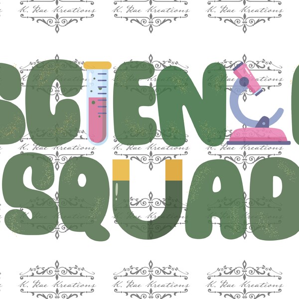 Scientist Squad - Etsy