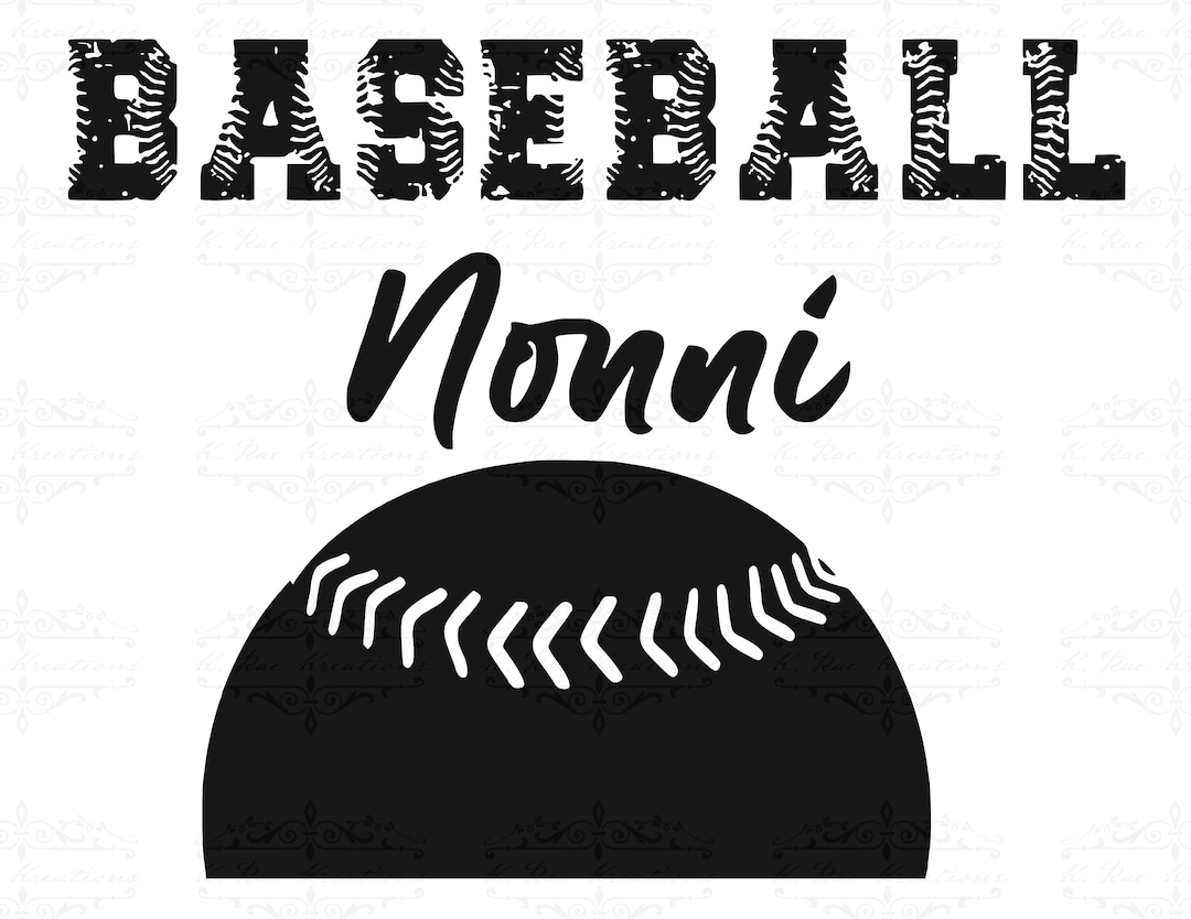 Baseball Nonni SVG & PNG: Game Day Design (digital Download) - Etsy
