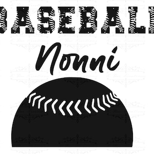 Baseball Nonni SVG & PNG: Game Day Design (digital Download) - Etsy