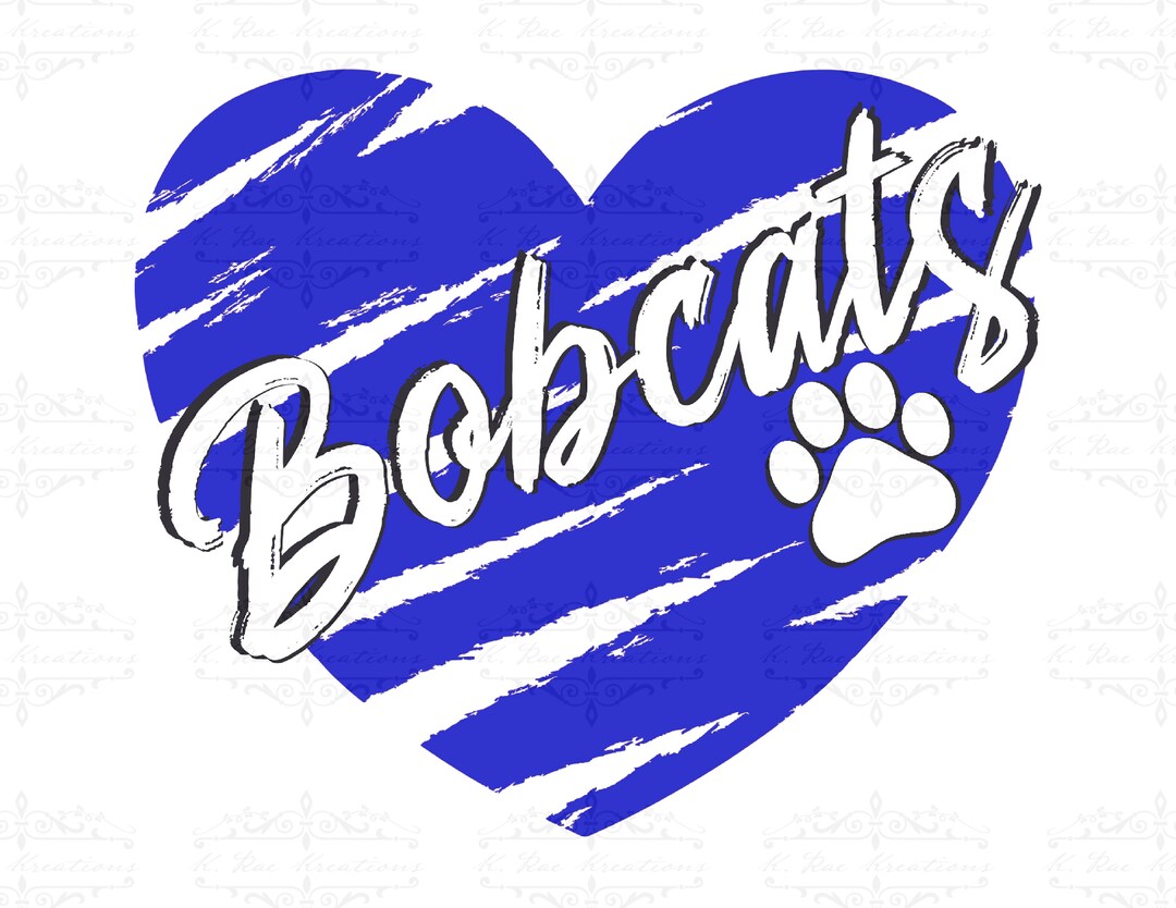 Bobcats Digital Download for Sublimation, School Mascot PNG, Bobcat ...