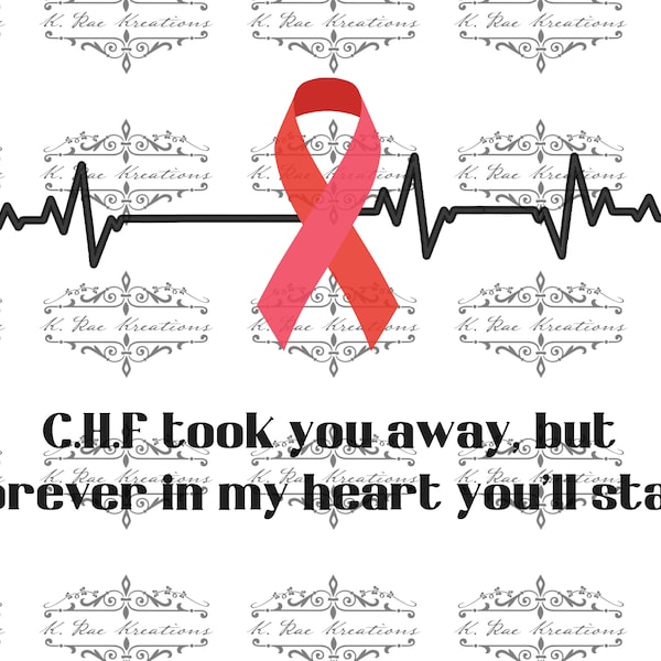 Congestive Heart Failure Svg - Etsy