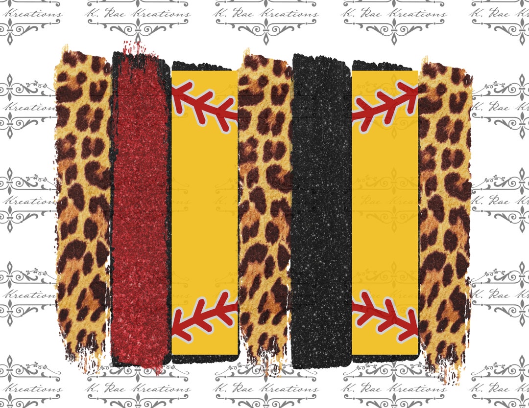 Softball Background PNG for Sublimation, Team Spirit Wear for Softball ...