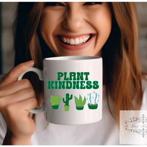 Plant Kindness PNG for Sublimation, Kindness Digital Download, Cactus ...