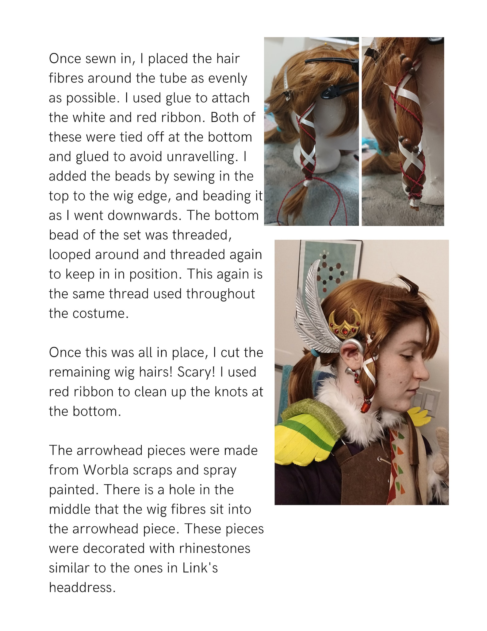Cosplay Workbook - Snowquill Link - Legend of Zelda: Breath of the Wild ...
