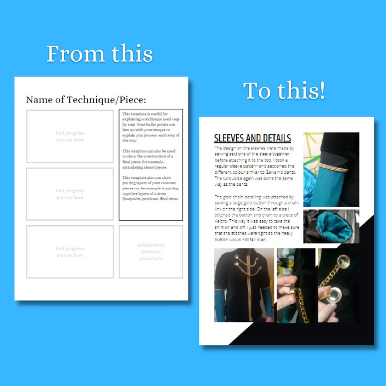 Cosplay Build Book Guide and Template - Cosplay Competition Guide for ... Cosplay Build Book Guide and Template - Cosplay Competition Guide for ...
