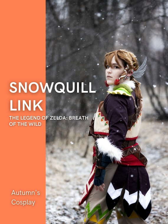 Cosplay Workbook Snowquill Link Legend of Zelda: Breath of - Etsy