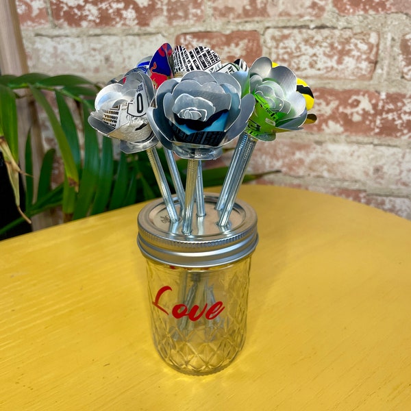 Metal Flowers - Etsy