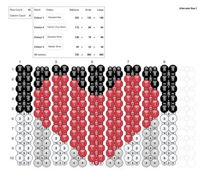 50+ Balloon Cheat Sheet Wall Design Template/mural Bundle - Etsy