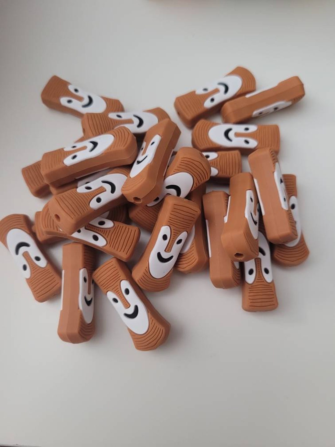 Tiki Bob Custom Silicone Focal Bead Designed by Sweet Steele - Etsy