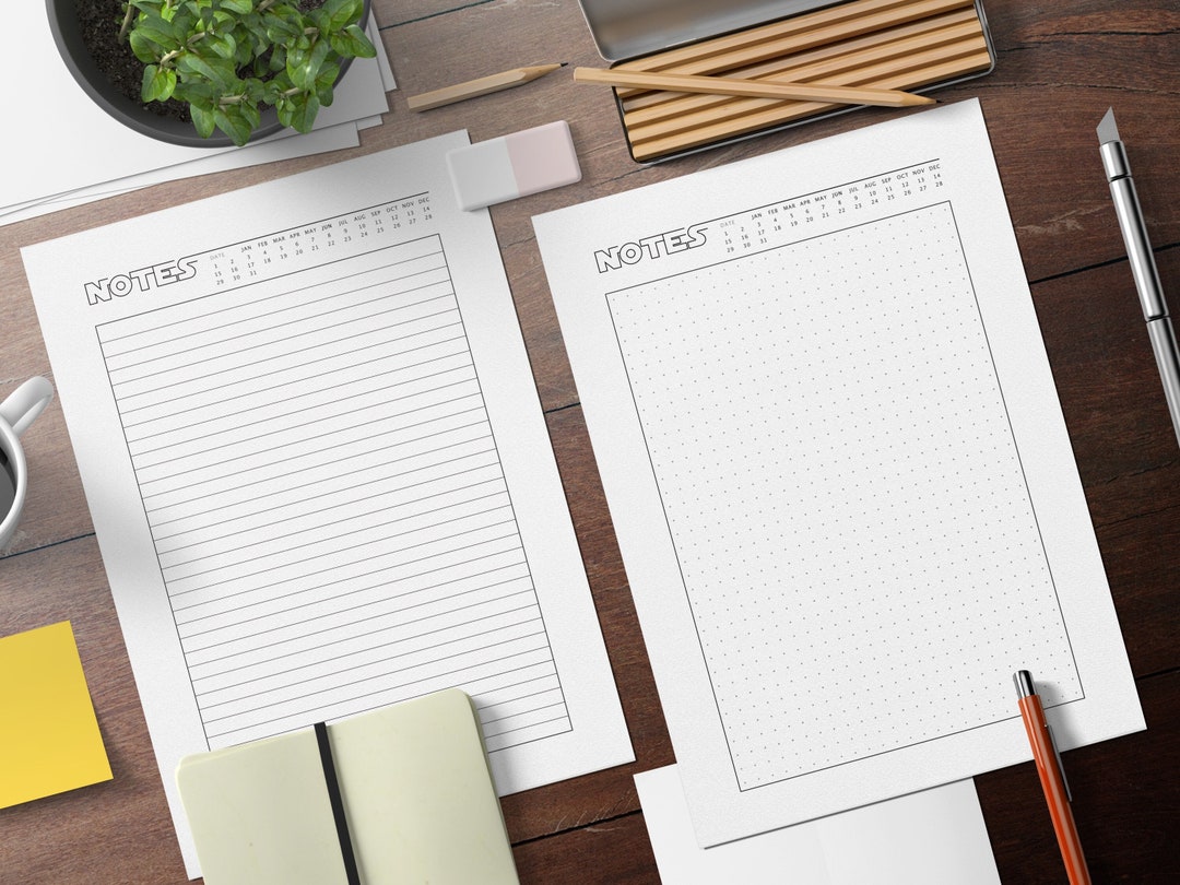 Printable Planner A5 Inserts Notebook Planner Diary Journal Inserts ...