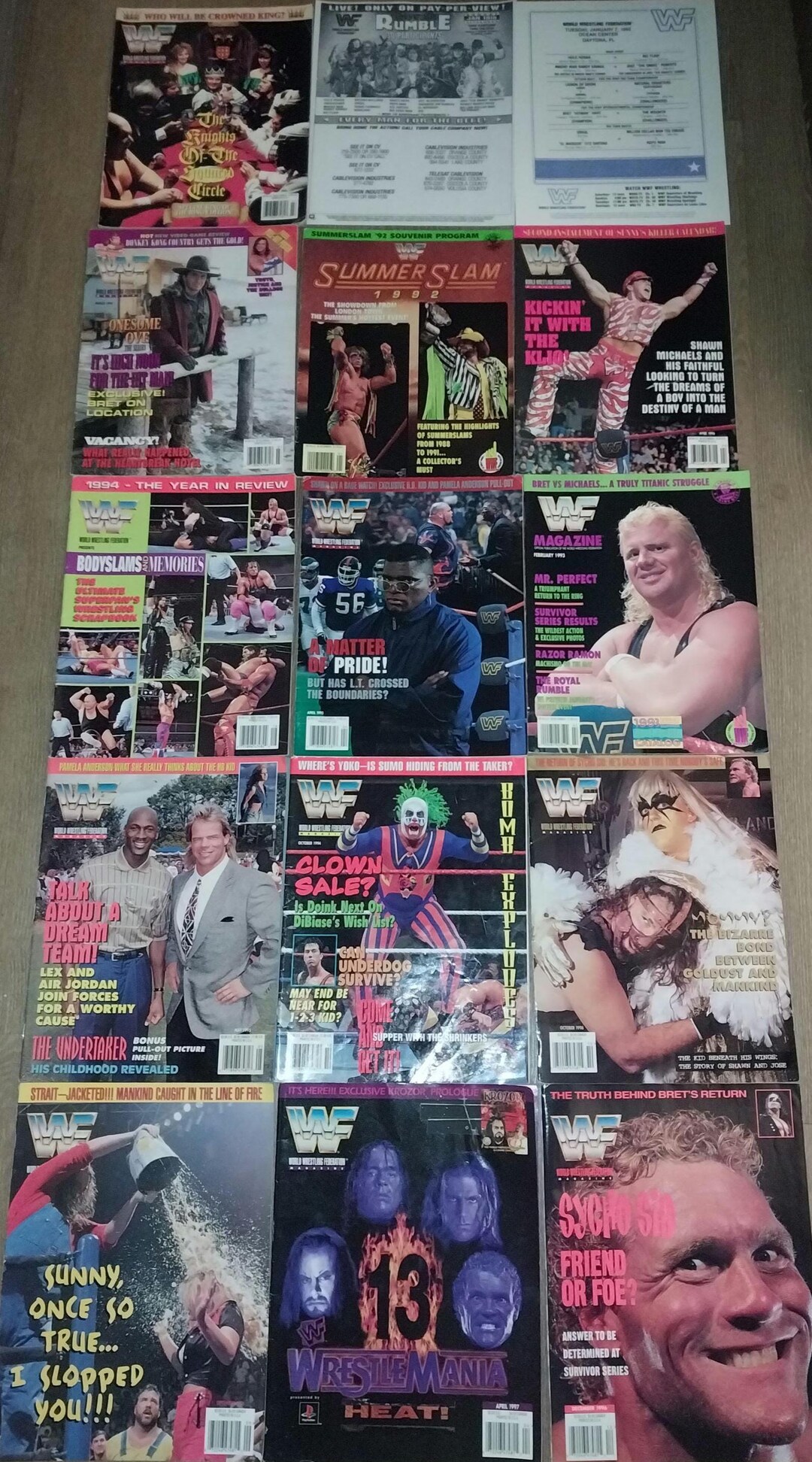 WWF MAGAZINE LOT - Etsy