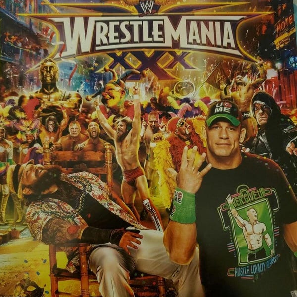 Wwe Fan Art Poster - Etsy