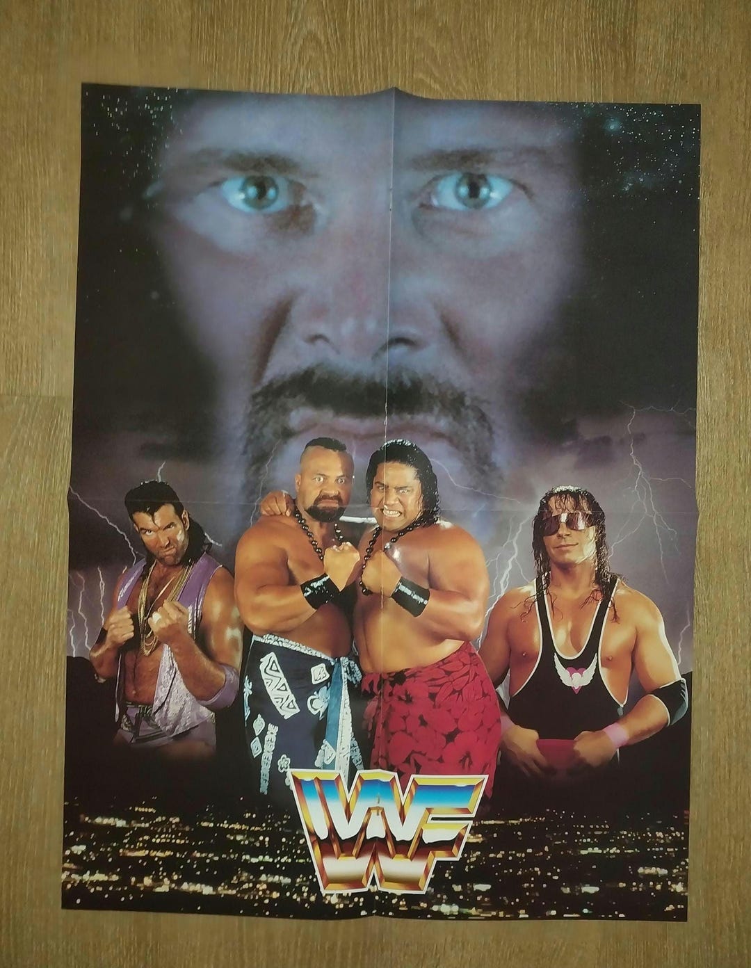 OFFICIAL WWF WWE Poster Vintage - Etsy
