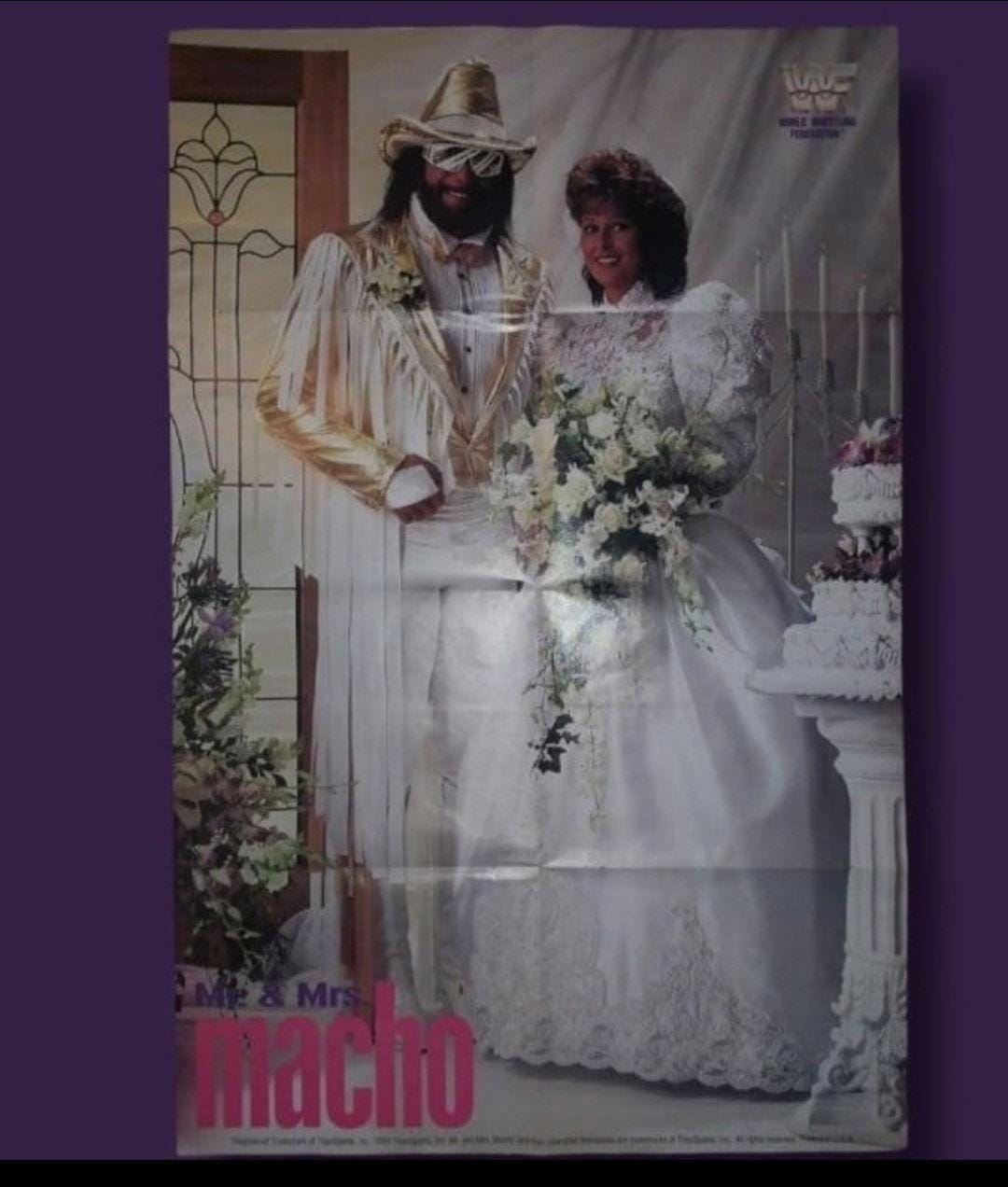 Official WWF Macho Man Miss Elizabeth Poster - Etsy Canada