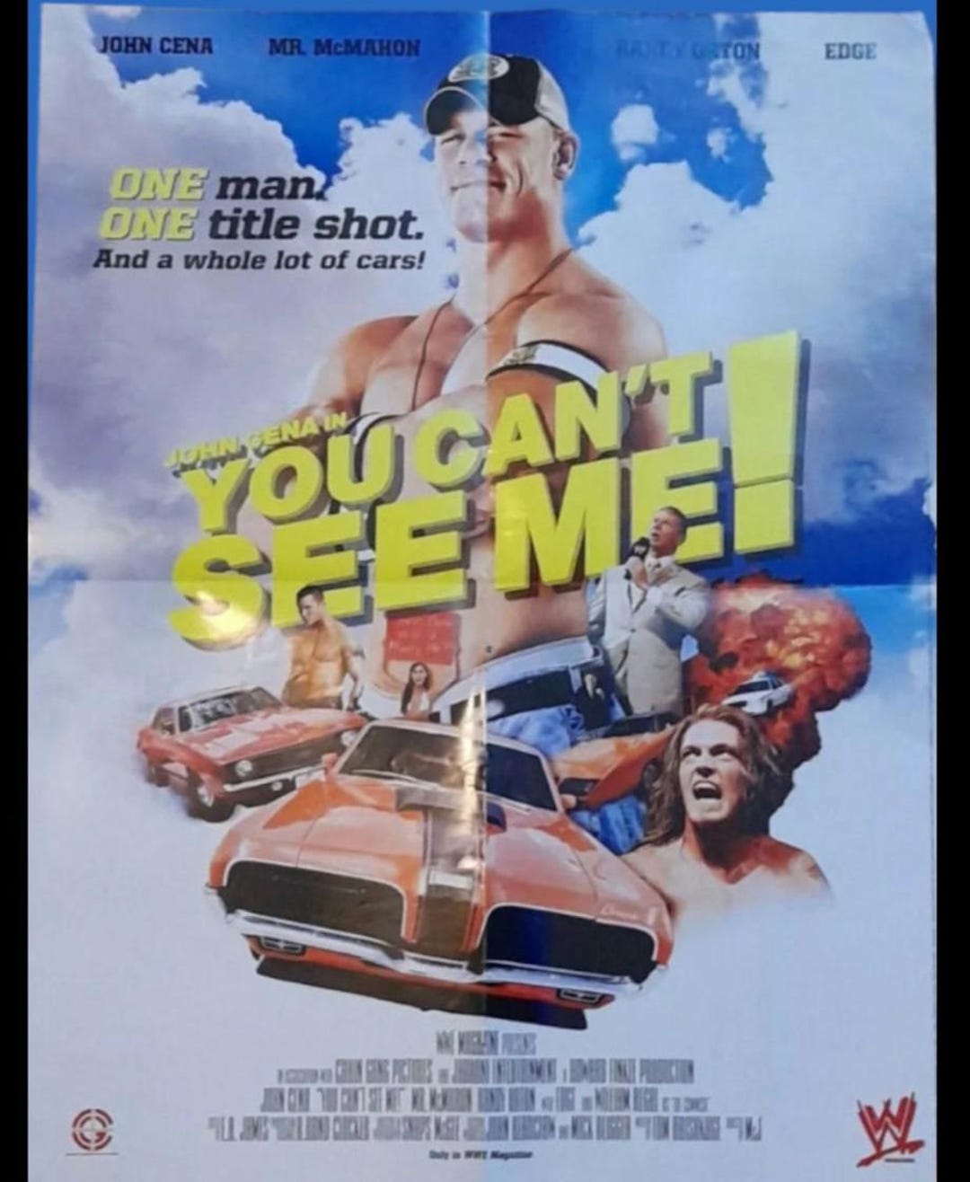 JOHN CENA POSTER - Etsy