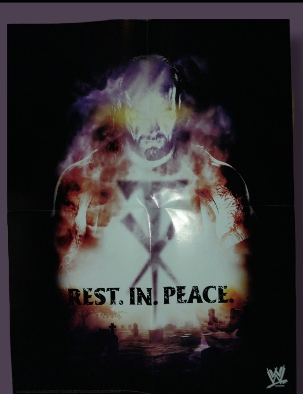 WWE Undertaker Poster WWF WCW - Etsy