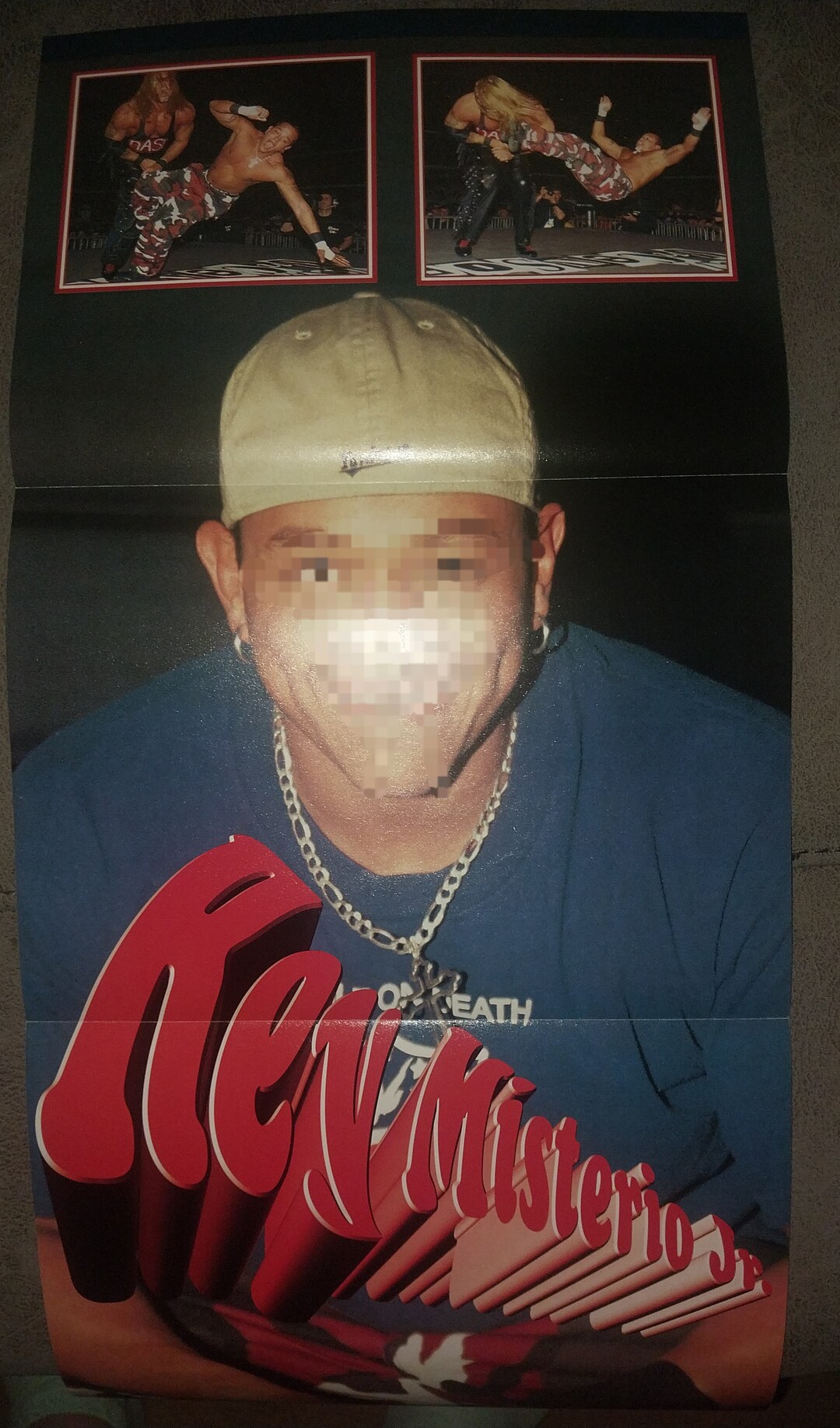 Rey Mysterio Maskless Poster - Etsy