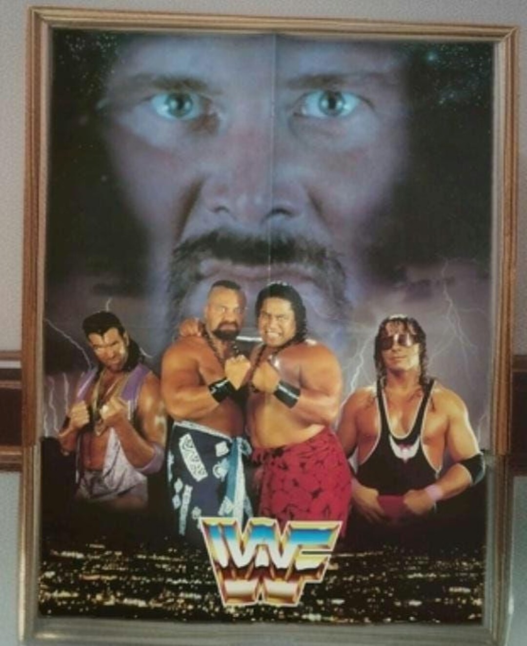 OFFICIAL WWF WWE Poster Vintage - Etsy