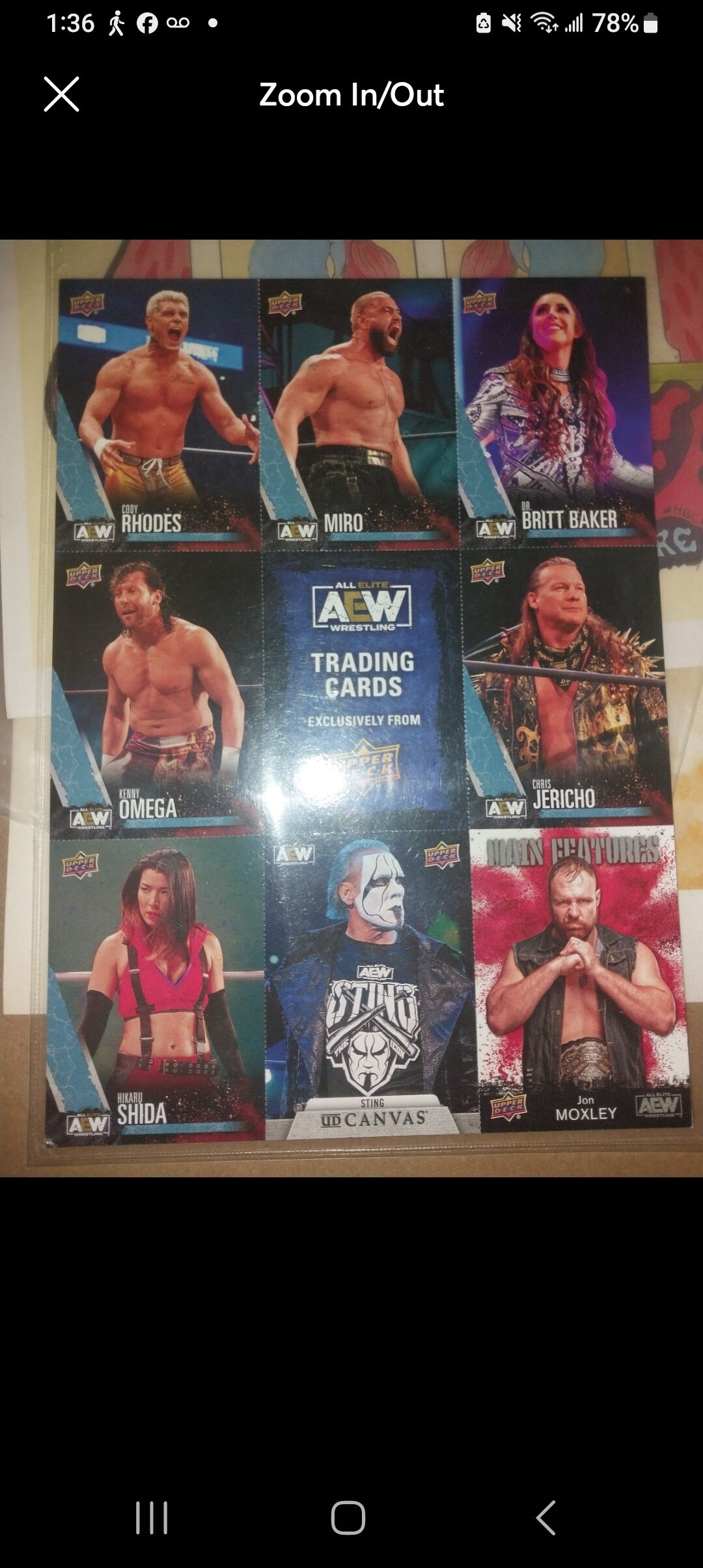 1st Ever Aew Cards Uncut Sheet - Etsy