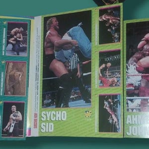 WWF MAGAZINES With Cards - Etsy