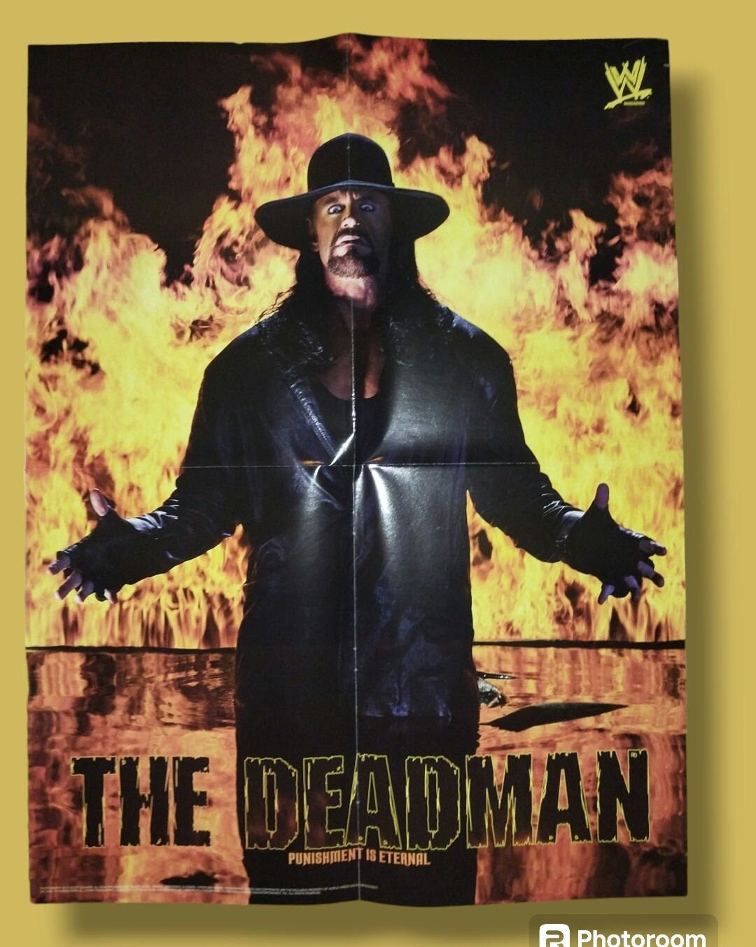 WWE Undertaker Poster WWF WCW - Etsy