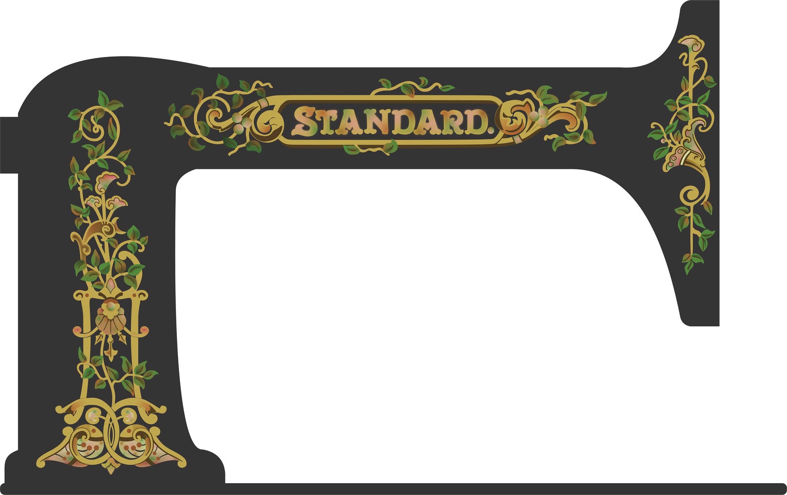 Standard Sewing Machine Waterslide Decals for the Rotary Machine - Etsy