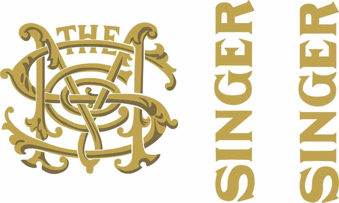 Singer 7-5 Industrial Sewing Machine Waterslide Decals - Etsy