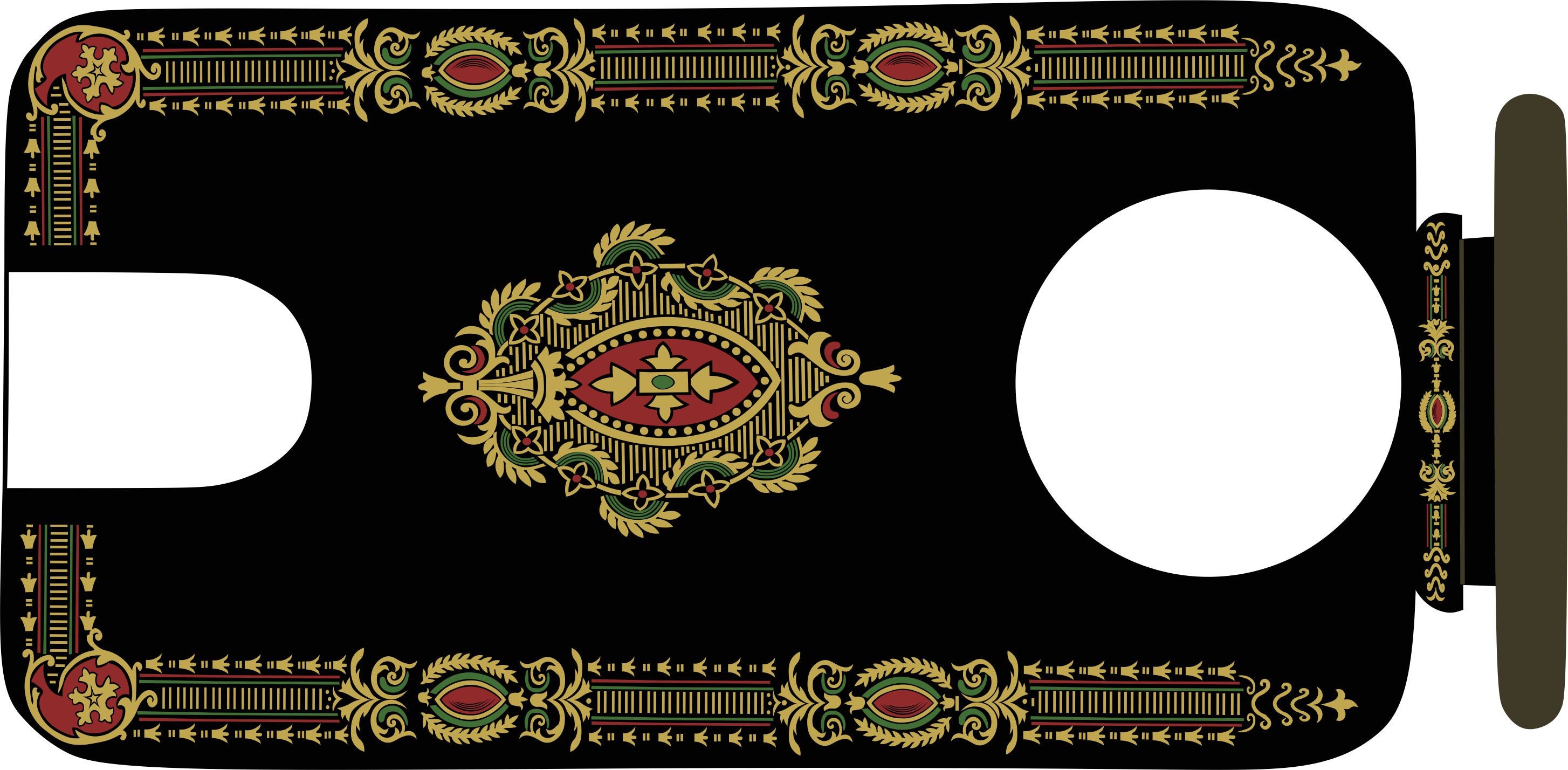 Singer 66 'red Eye' Sewing Machine Waterslide Decals - Etsy Canada